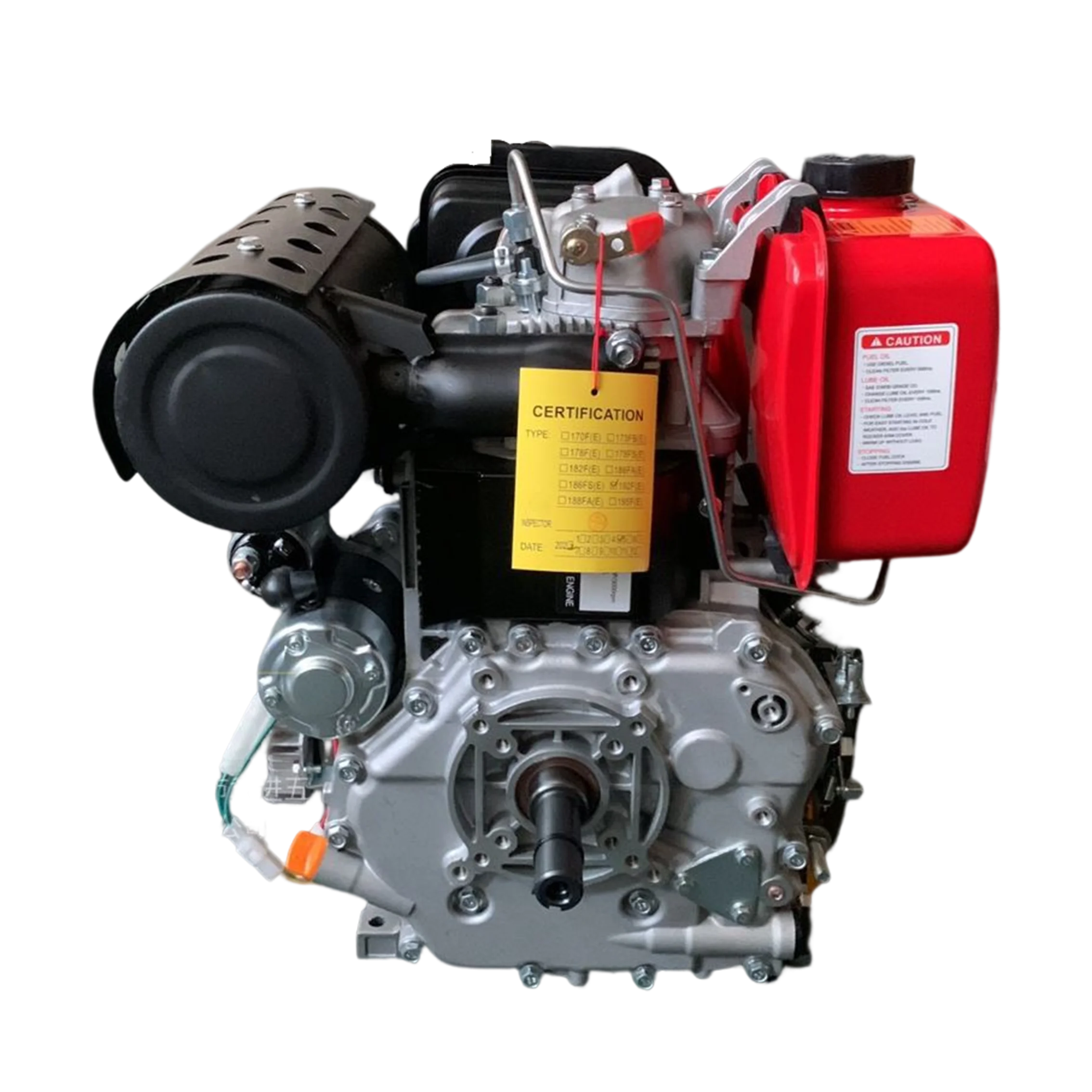 195fe 531cc Single Cylinder 4 Stroke Air-cooled Diesel Engine - Buy 4 ...