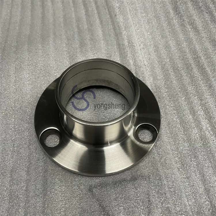Stainless Steel Round Tube Flange Handrail Floor Flange Handrail Post ...