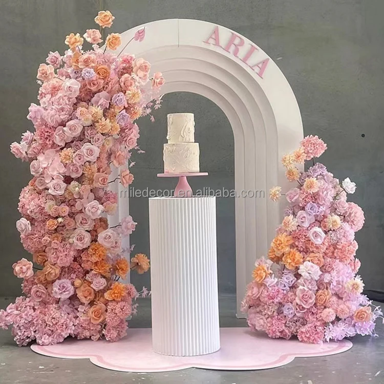 Acrylic Wedding Backdrop Stand - Elegant Event Display