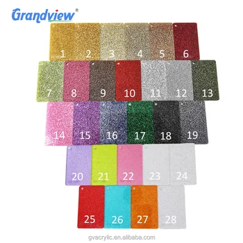 Glossy Shiny Glitter Sparkle Acrylic Plexi Glass Plastic Sheets For ...