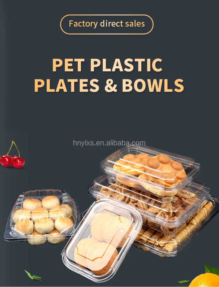 Fresh-cut Fruit Box,Disposable Fruit Platter,Plastic Transparent ...