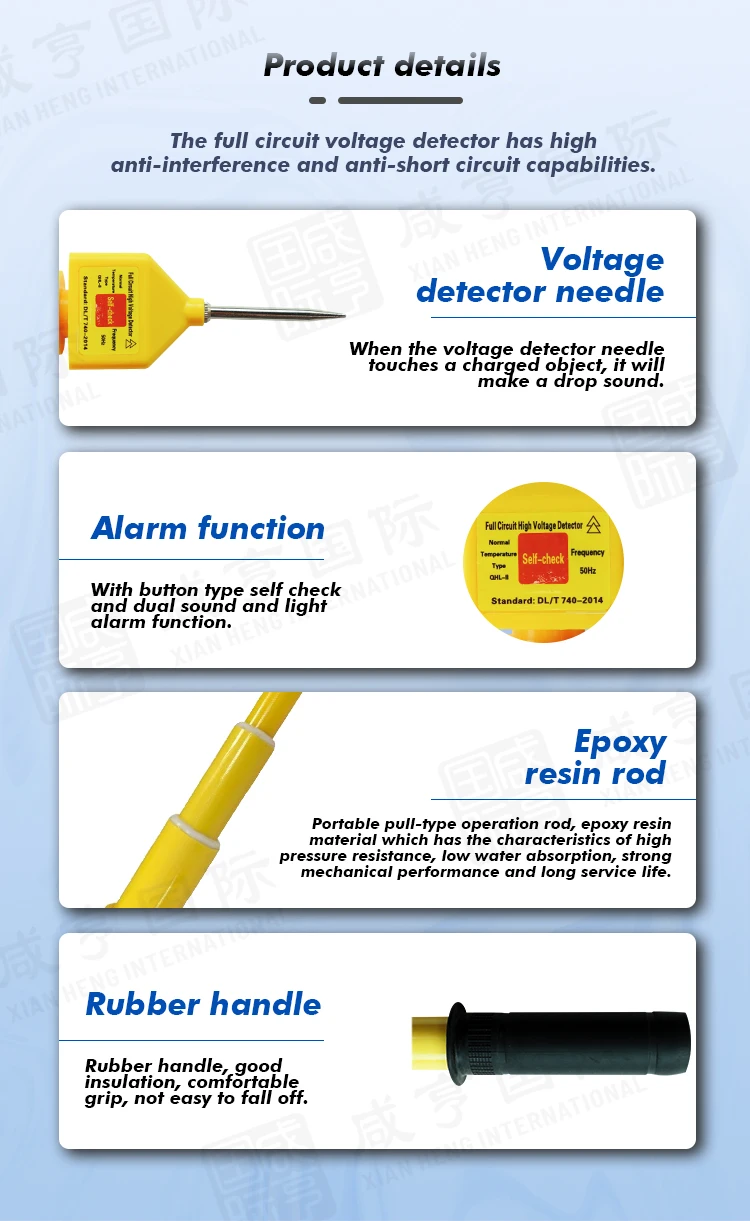 High Voltage Electroscope 10KV 500KV - Reliable Detection