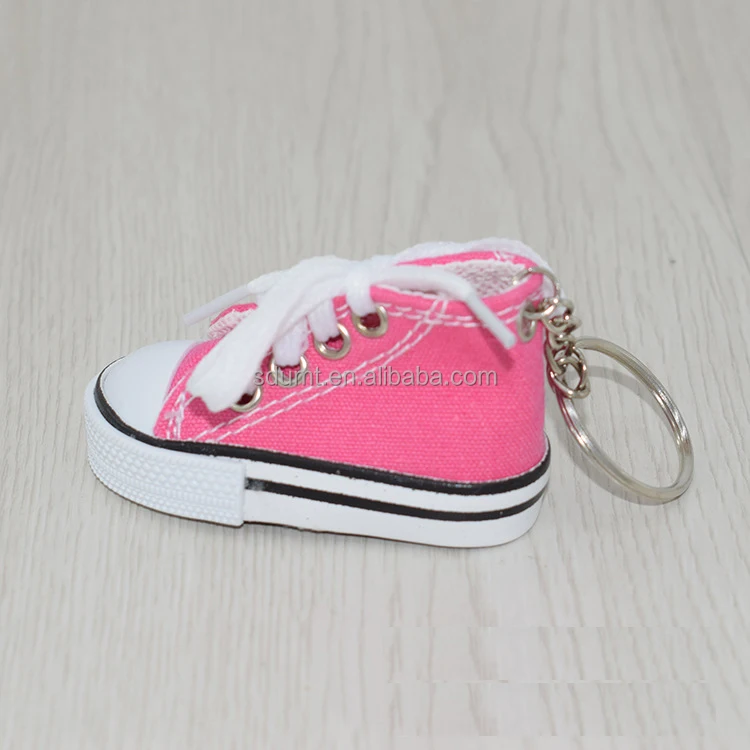 Cheap 7.5cm Mini Canvas Sneaker Shoe Keychains Lot Of 12 Assortments ...
