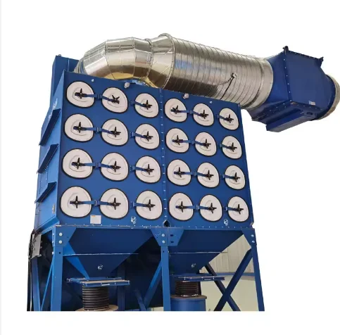 Oblique plug-in pulse dust collector Automatic fan linkage control ...