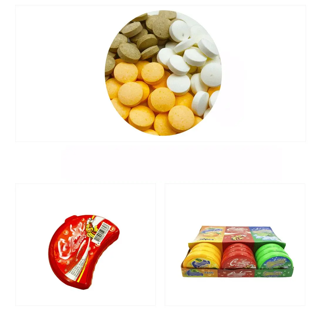 Wholesale Hard Candies Soda Press Tablet Sweets 8g Three Color Box ...