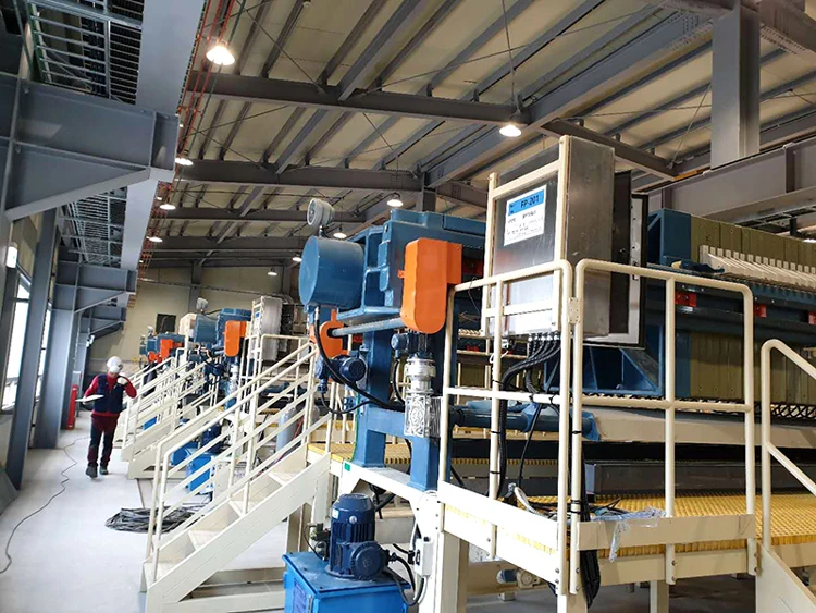 Sweet Potato Starch Automatic Filter Press Machine - 1 Year Warranty