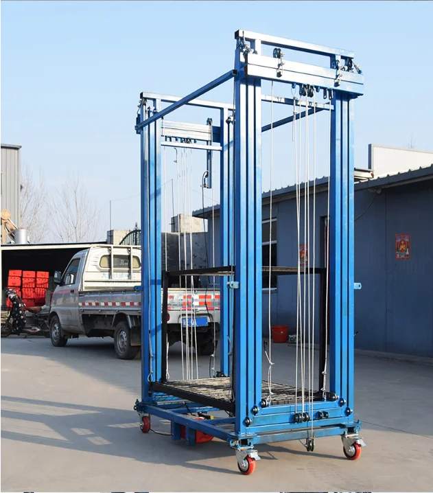 Foldable Mobile Hydraulic Remote Control Lifting Table Platform Cargo ...