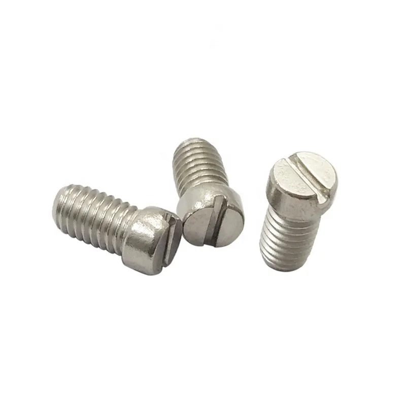Screw Manufacturer Stainless Steel Slotted Head Machine Screw Jumper ...
