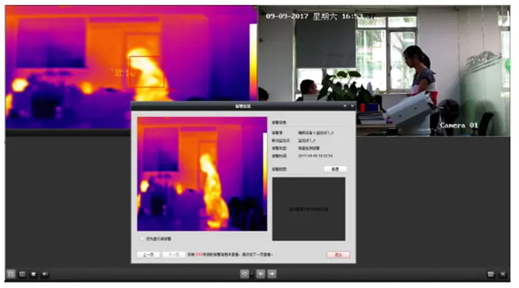 Methane Patrol Forest Fire Detection - Night Vision Camera