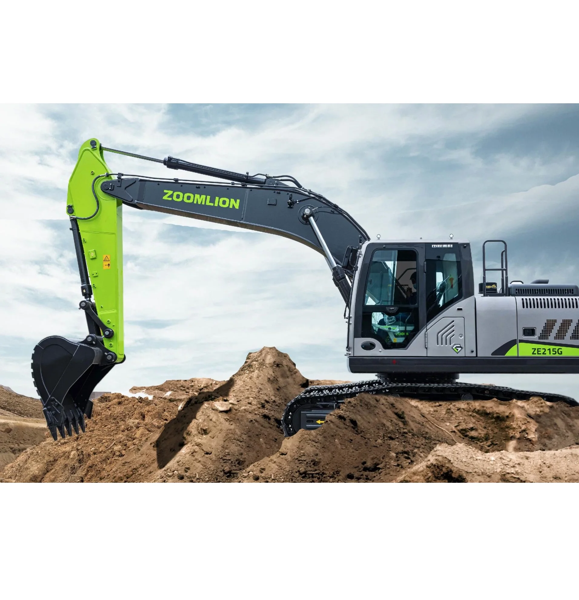 Zoomlion ZE215G Crawler Excavator - 21ton Efficient Digger