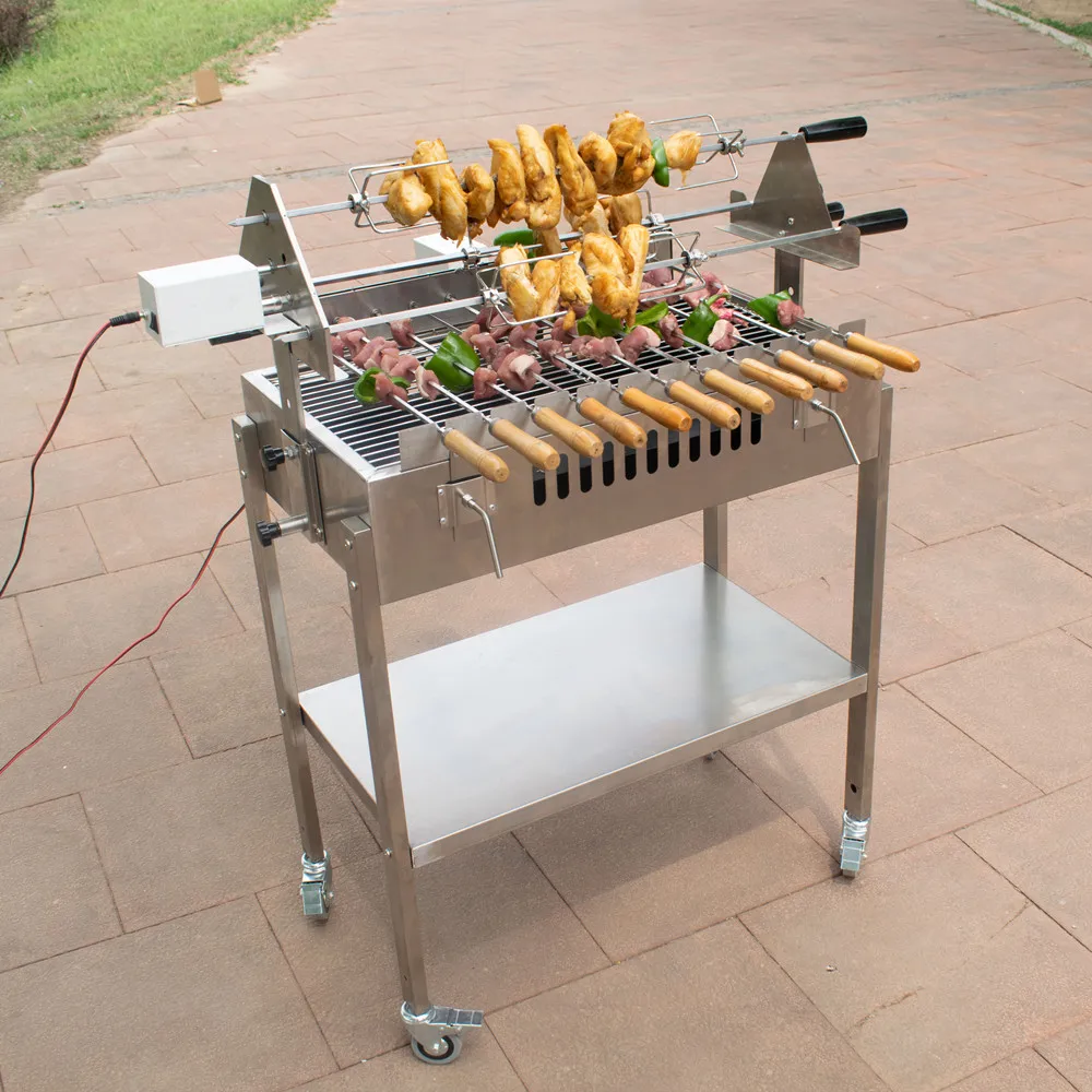 Kebab Charcoal Bbq Electronic Rotary Cyprus Grill - Buy Bbq,Bbq ...