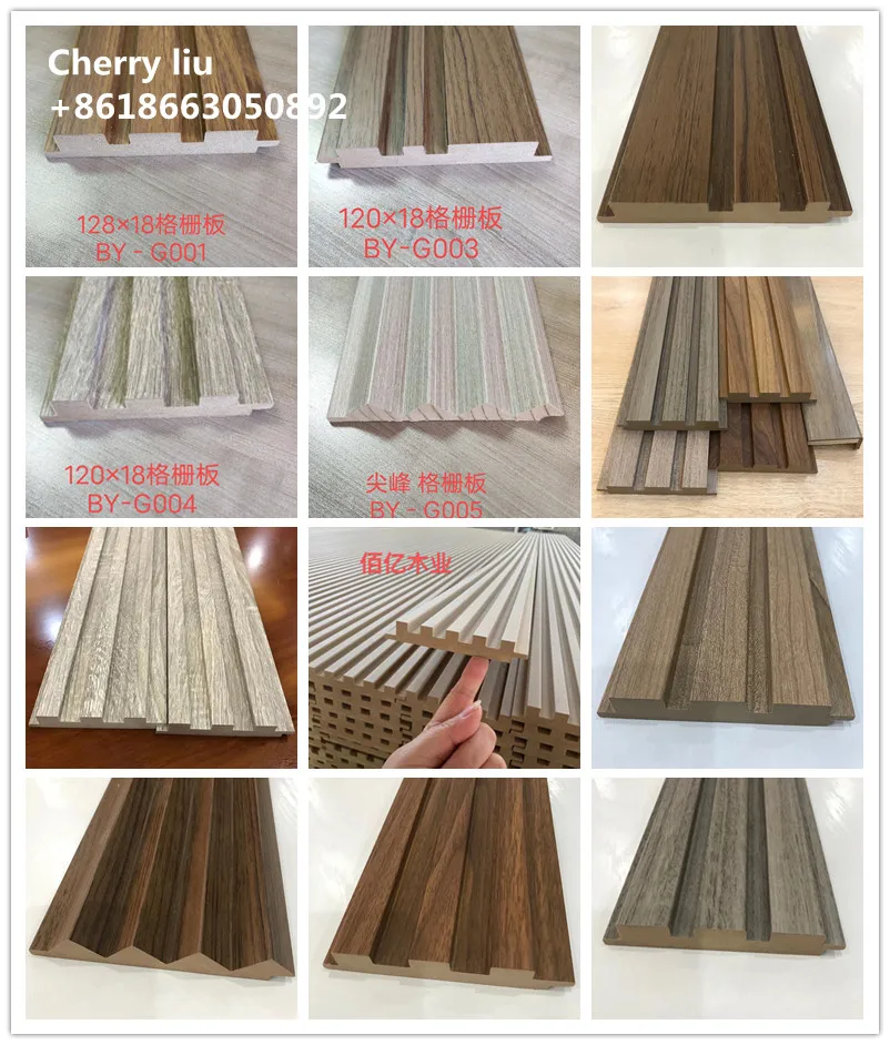 Customized 1220*2440mm Fluted Ribbed Battened 3d Mdf Wood Fiber Wall ...