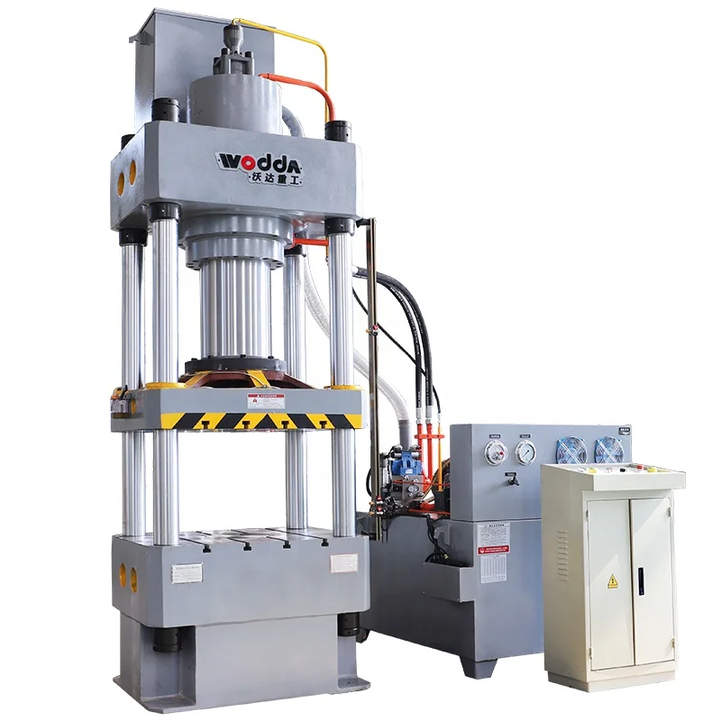 200 ton hydraulic press machine Four Column double action hydraulic press for deep drawing ...