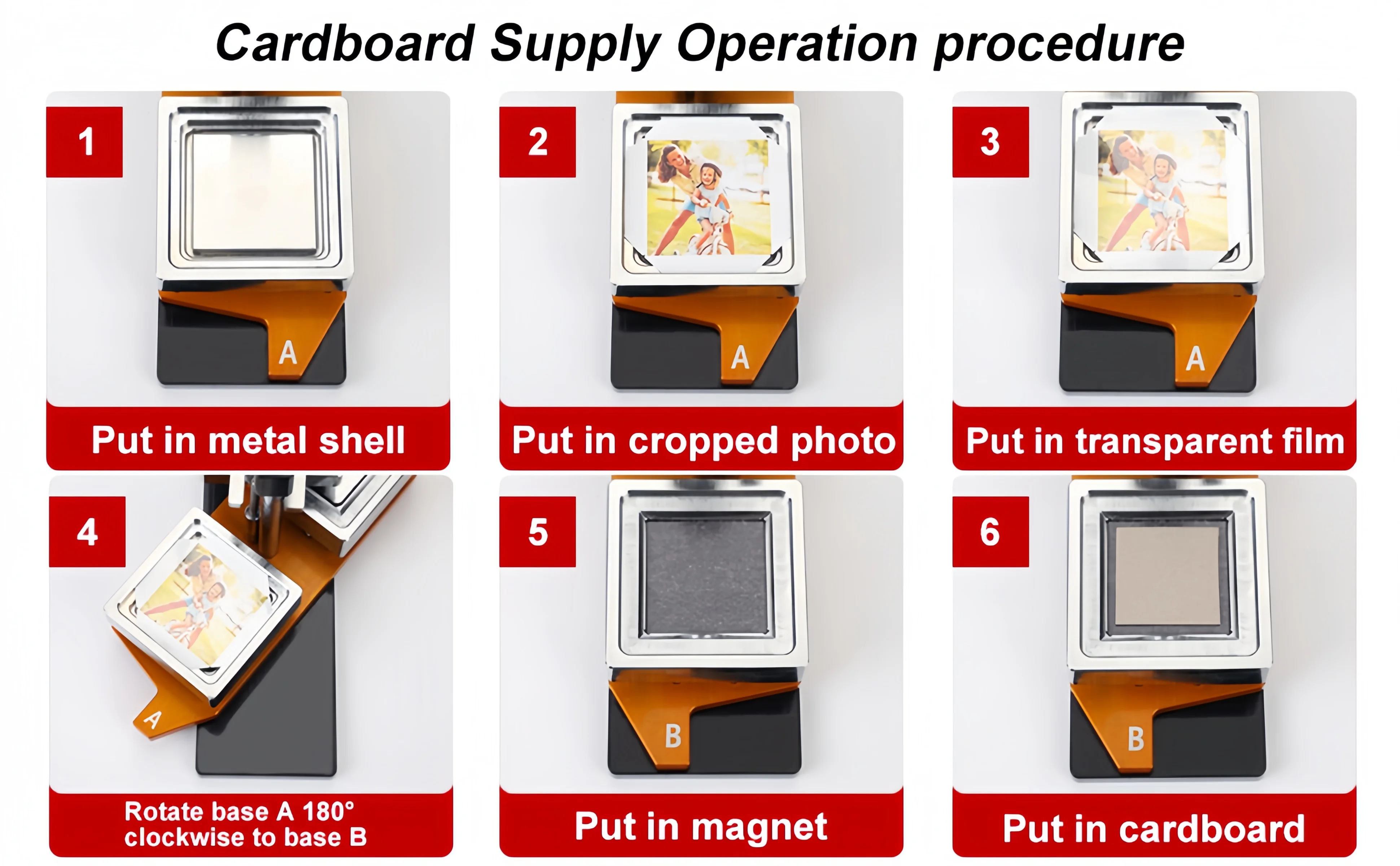 2 Inch X 2 Inch Fridge Magnets - 500/1000pcs Set for Restaurant Use