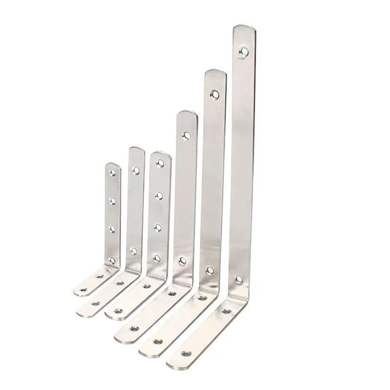 L Shape Steel Flat Angle Bracket Iron Metal Corner Bracket Steel Flat ...