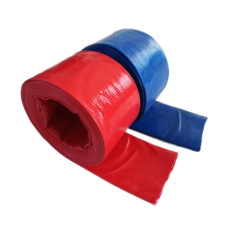 Flexible PVC Lay Flat Hose Extruded Fiber Braided Soft Water Pipe for ...