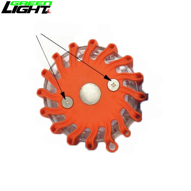 16 LEDs Warning Light Roadside Flare Flashing Breakdown Signal Light ...
