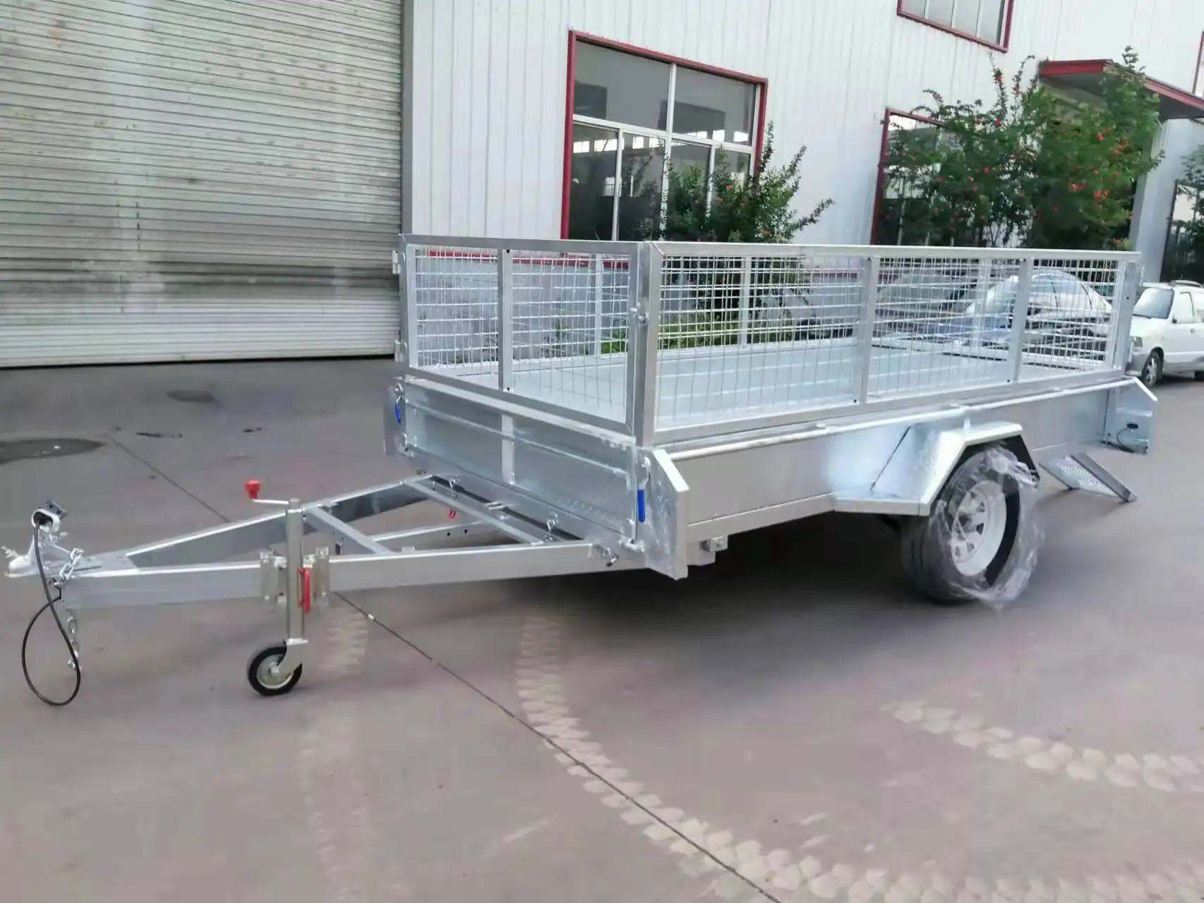 Factory Price Truck Trailers Car Caged Trailer - Buy Car Caged Trailer ...