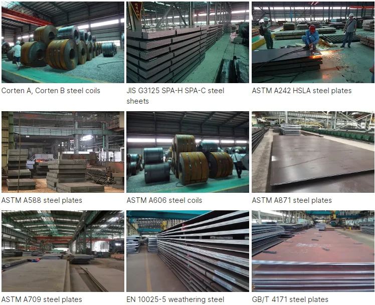 Prime Hot Rolled Q355NH Weathering Steel Sheet ASTM A606 Corten Steel ...