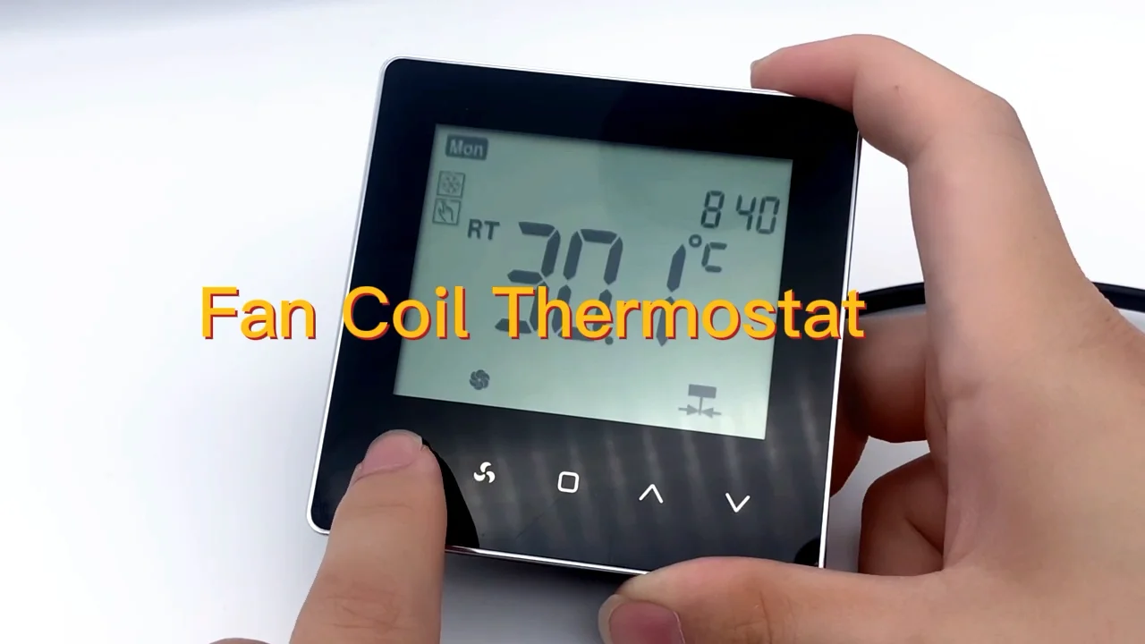 Alexa Google Programmable Fan Coil Smart Room Wifi Wireless Thermostat ...