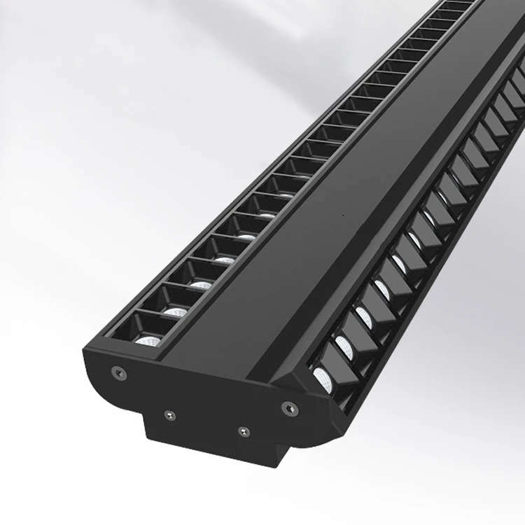 120 Degree Adjustable Twin Tubes Led Linear Light For Grocery Store ...