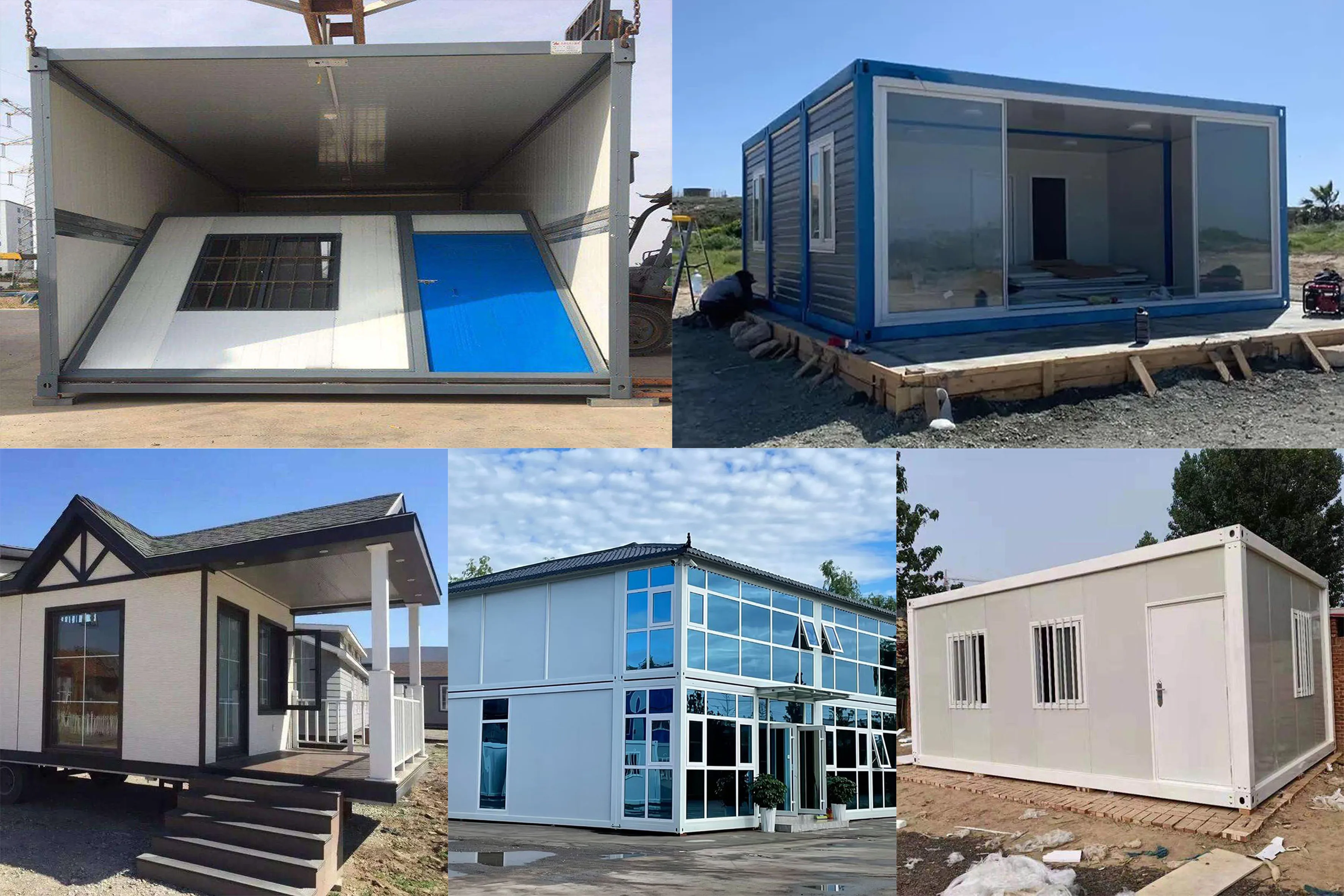 Prefabricated Micro House Collapsible Container Prefabricated House ...