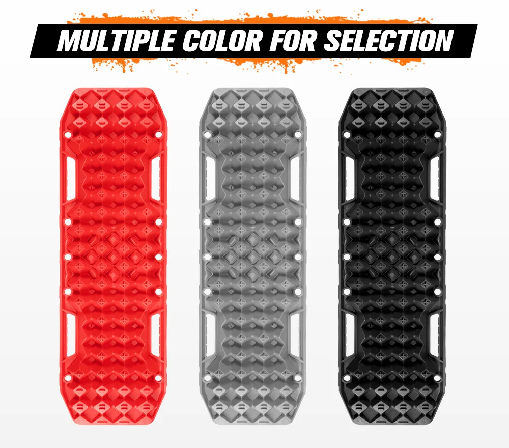 BUNKER INDUST Sand Snow Mud Trax 4WD Red 10T Recovery Tracks