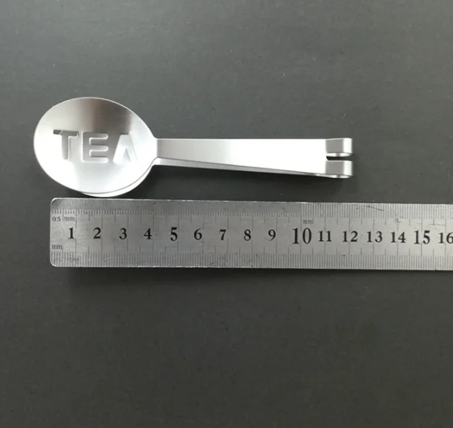 Dft7 Stainless Steel Squeezer Holder Strainer Clip Tea Bag Spoon Tea ...