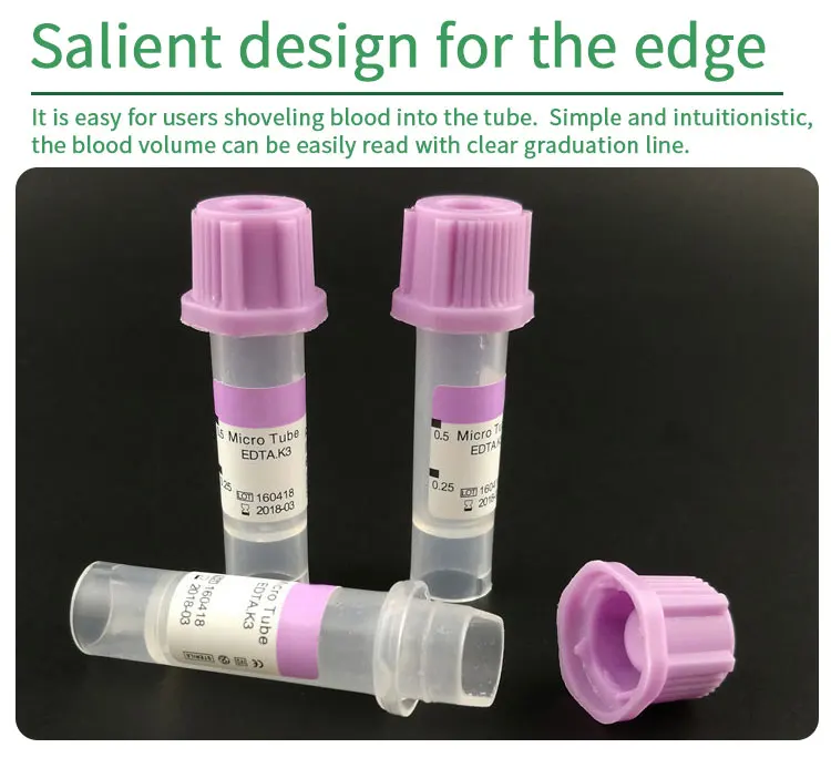 Medical Hospital Disposable Edta K2/heparin Lithium/plain/separation ...