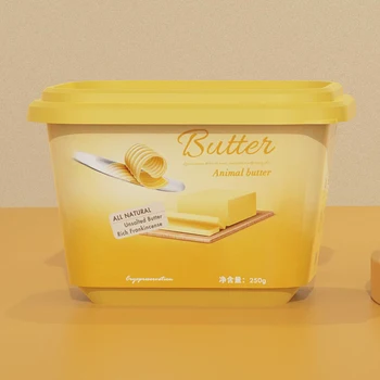 Iml Rectangle 500g Margarine Packaging Butter Cup Butter Container ...