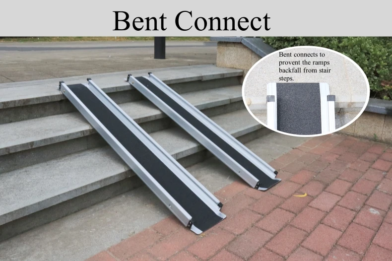Portable Aluminum Stair Telescopic Wheelchair Ramp Channels - Buy Ramp ...