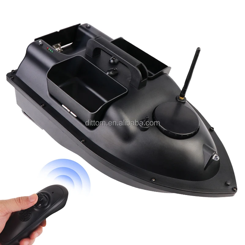 Anti-Collision 500M Feeding Bait boat Carp Fishing 2KG 3Hopper Nest ...