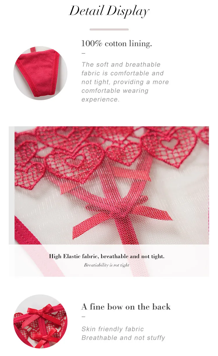 ODM Custom Logo Erotic Design Low Waist Womens Sexy Underwear