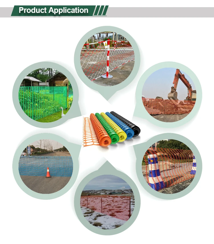 Orange Safety Fence Plastic Mesh Fencing Roll,Temporary Netting For ...