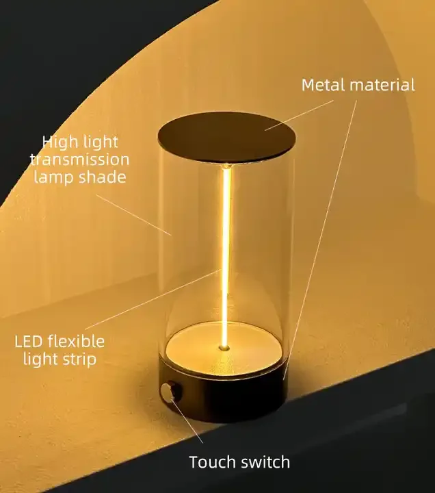 Luxury Restaurant Bedside Bar Fiber Optic Led Touch Sensor Night Light ...