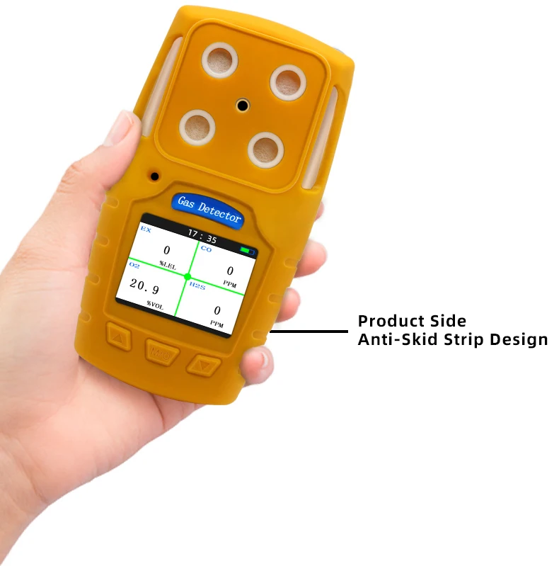 Handheld Biogas Analyzer Gas Biogas Analyser,Standard Measurement:CH4, CO2, H2S, O2,Portable 4 ...