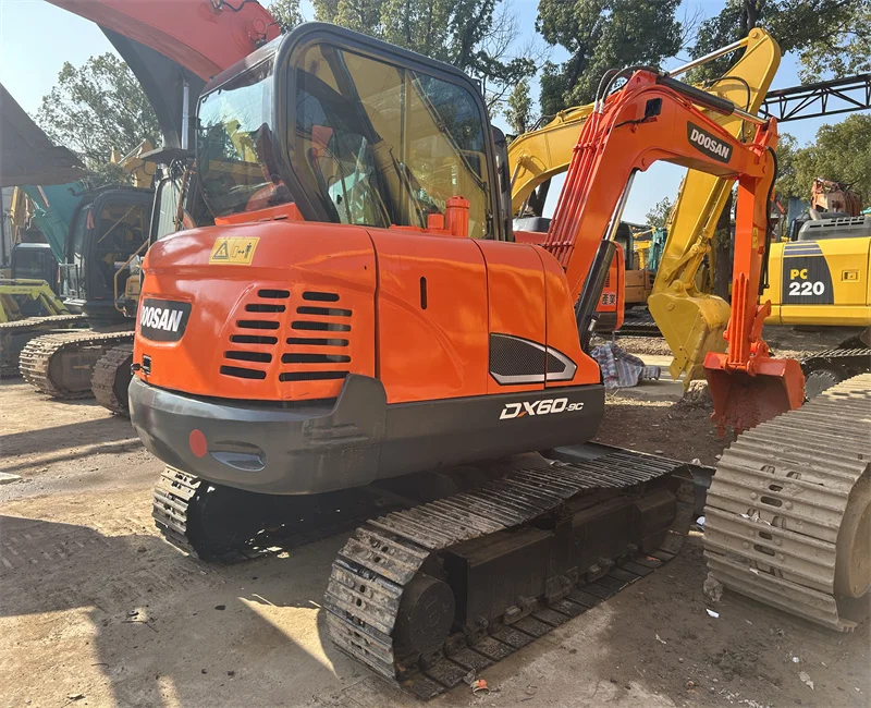Doosan Dx60 Dx60-9c Excavator Mini Digger For Sale Excavator In Stock ...