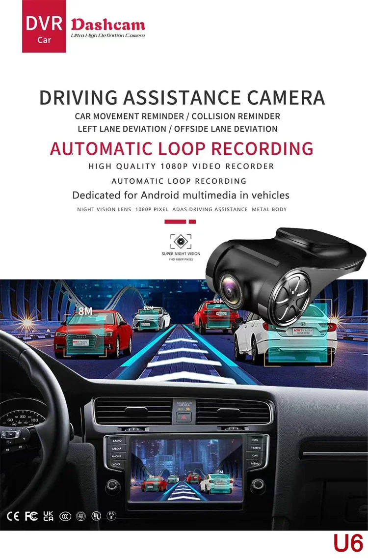 Best Dual Dash Cam Front And Rear Camera For Cars With Loop Recording ...