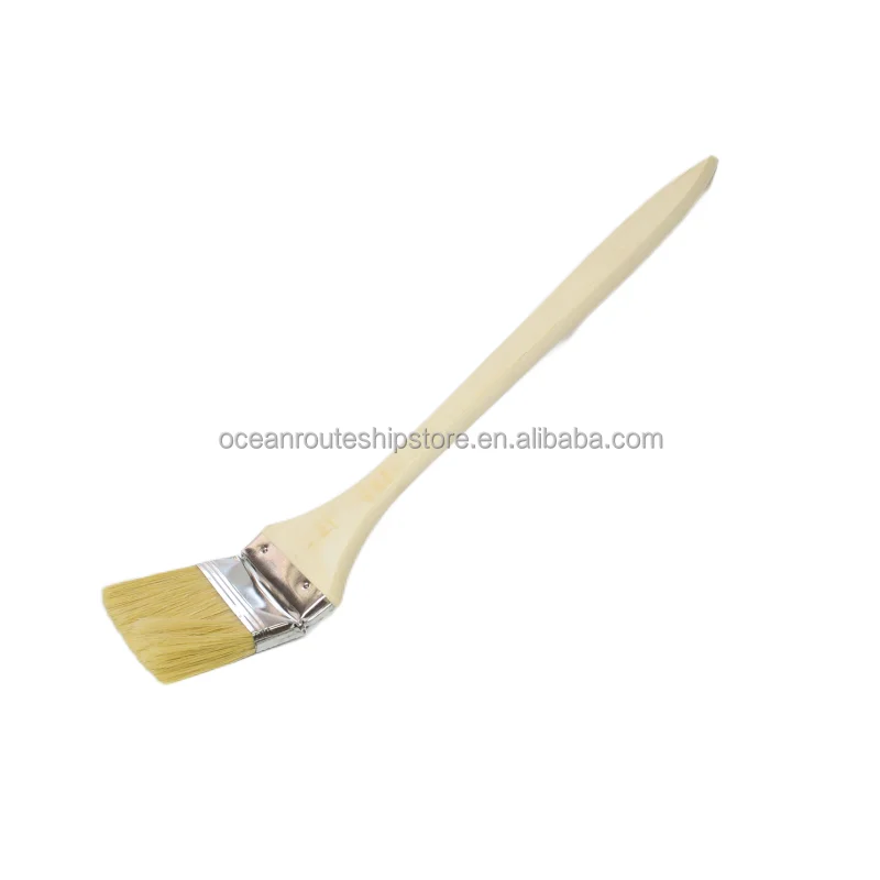 IMPA Long Wooden Handle Angle Radiator Paint Brush Dog Leg Brushes