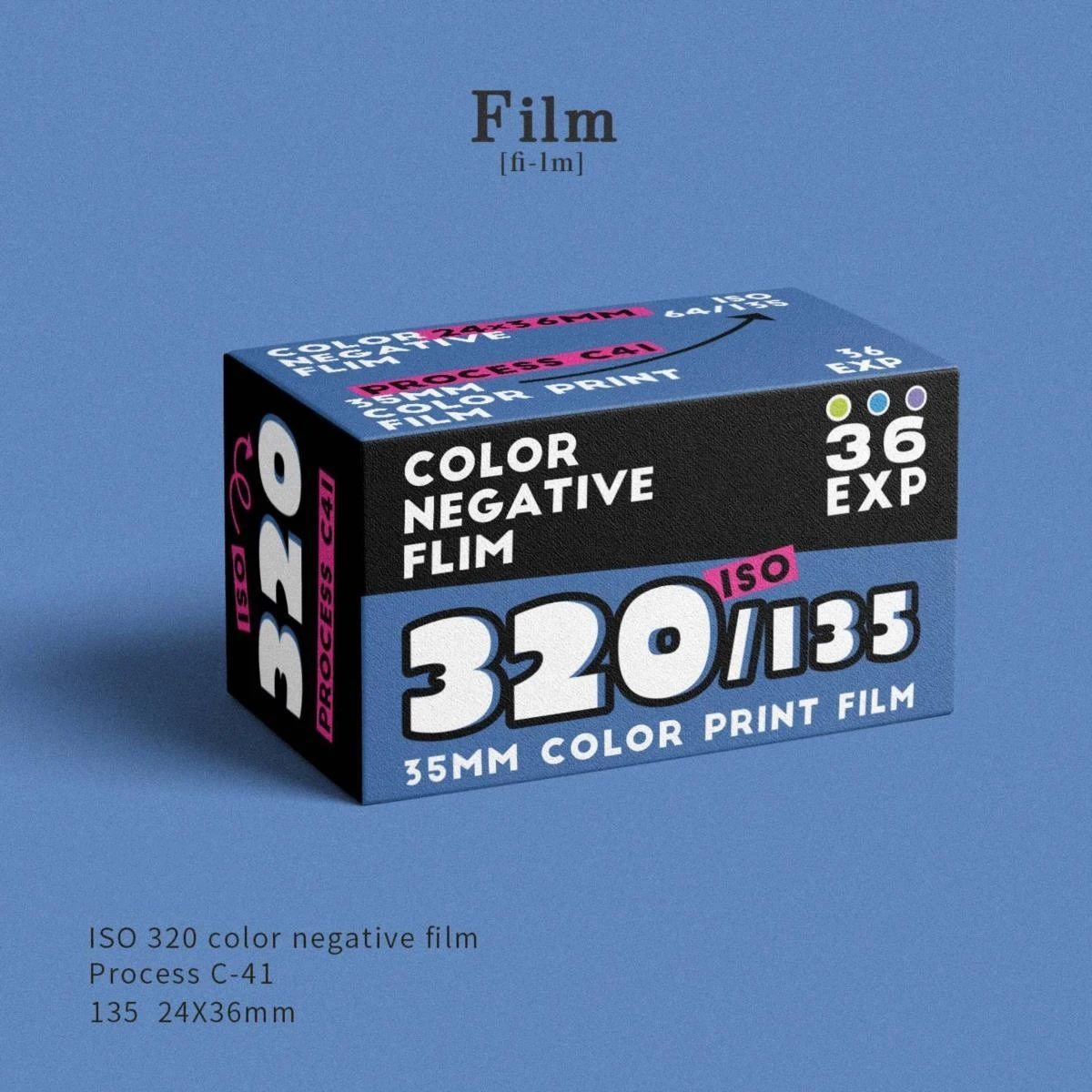 35mm with Dx Color Rolls Disposable Negative 64 200 400 320 Iso 36exp ...
