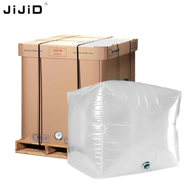Jijid 1000l Cube Intermediate Bulk Containers Foldable Paper Ibc Bag ...