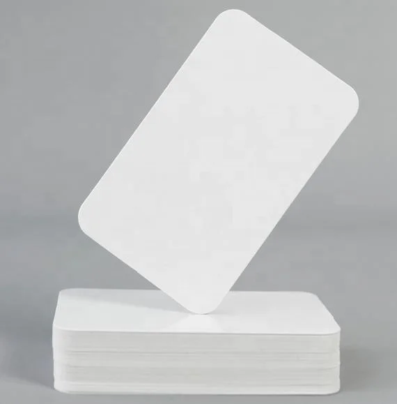 PVC ID Cards for thermal printers / 800 Microns / 86 x 54 x 0.76 mm ...