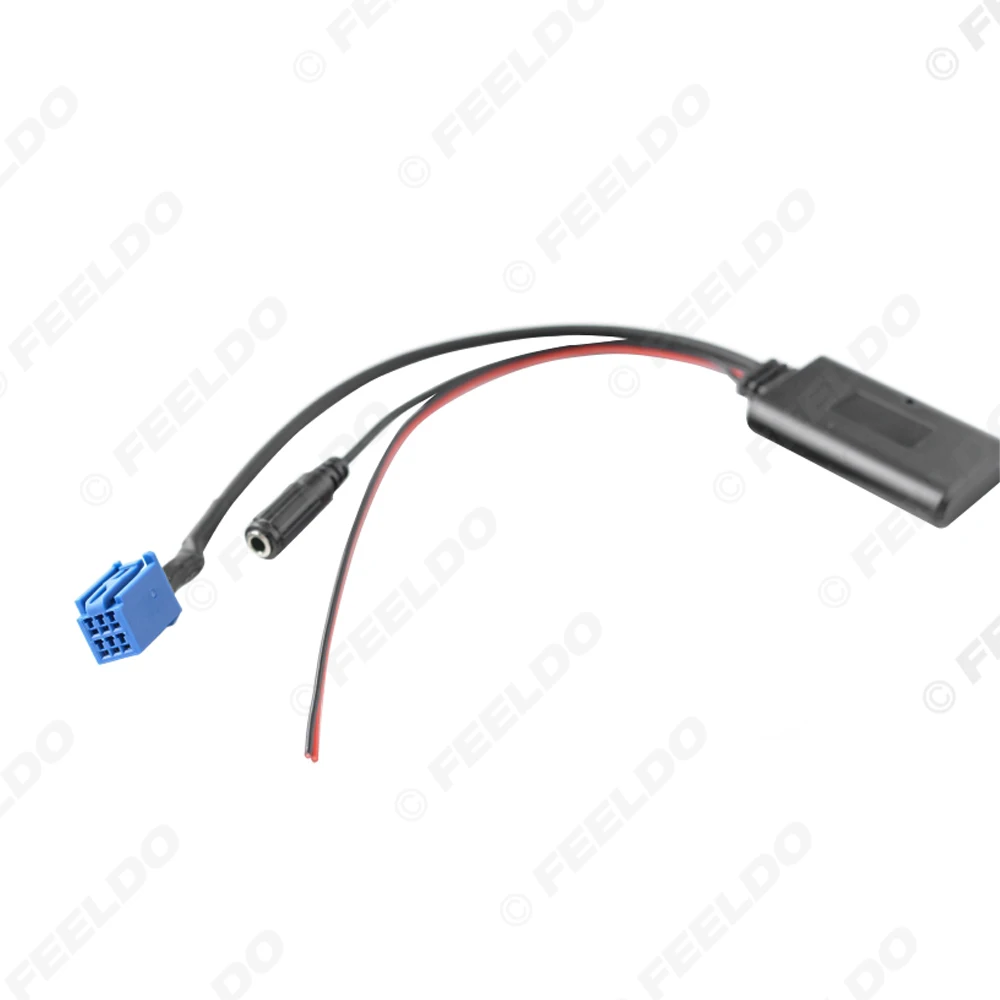 Car Wireless Bluetooth Module Music 6pin Aux Adapter For Toyota Crown ...