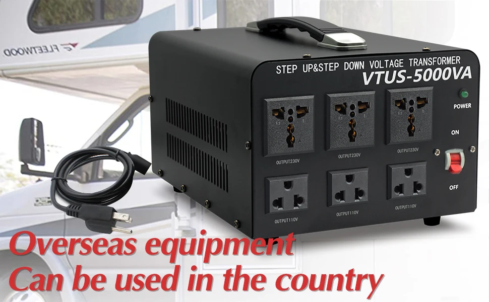 Lvyuan 5000va Transformer 110v To 220v Voltage Converter Step Up And ...