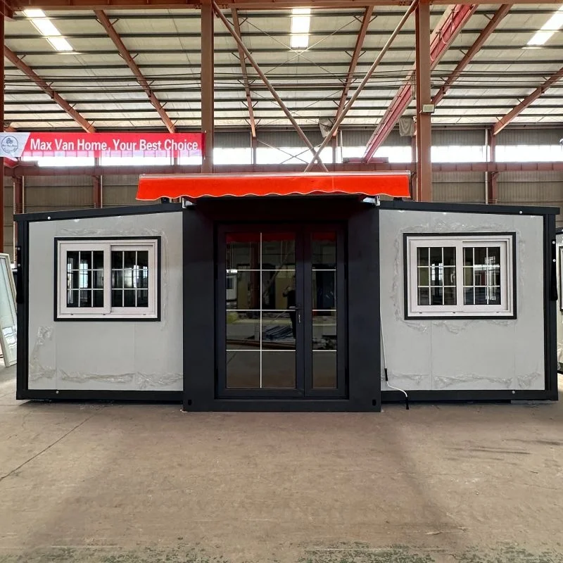 Garden Customized Foldable Container Homes Prefab House Luxury Live ...