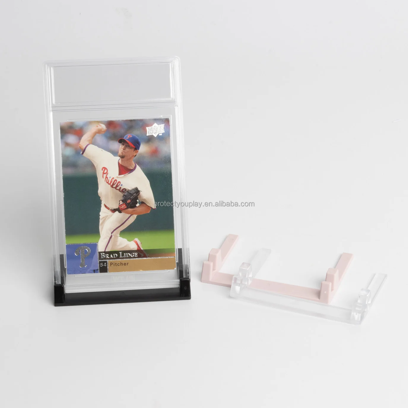 Graded Card Slab Display Stand - Black by P.Y.P
