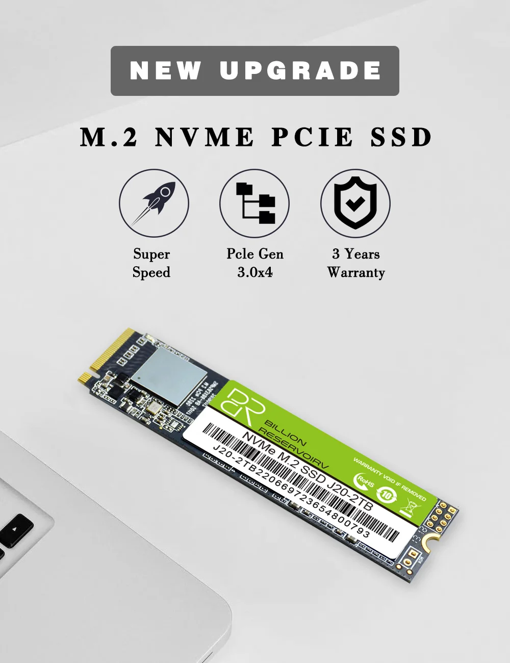 M2 Ssd Nvme Gen3 128gb 256gb 512gb 1tb 2tb Nvme Pcie 2280 Solid Hard ...
