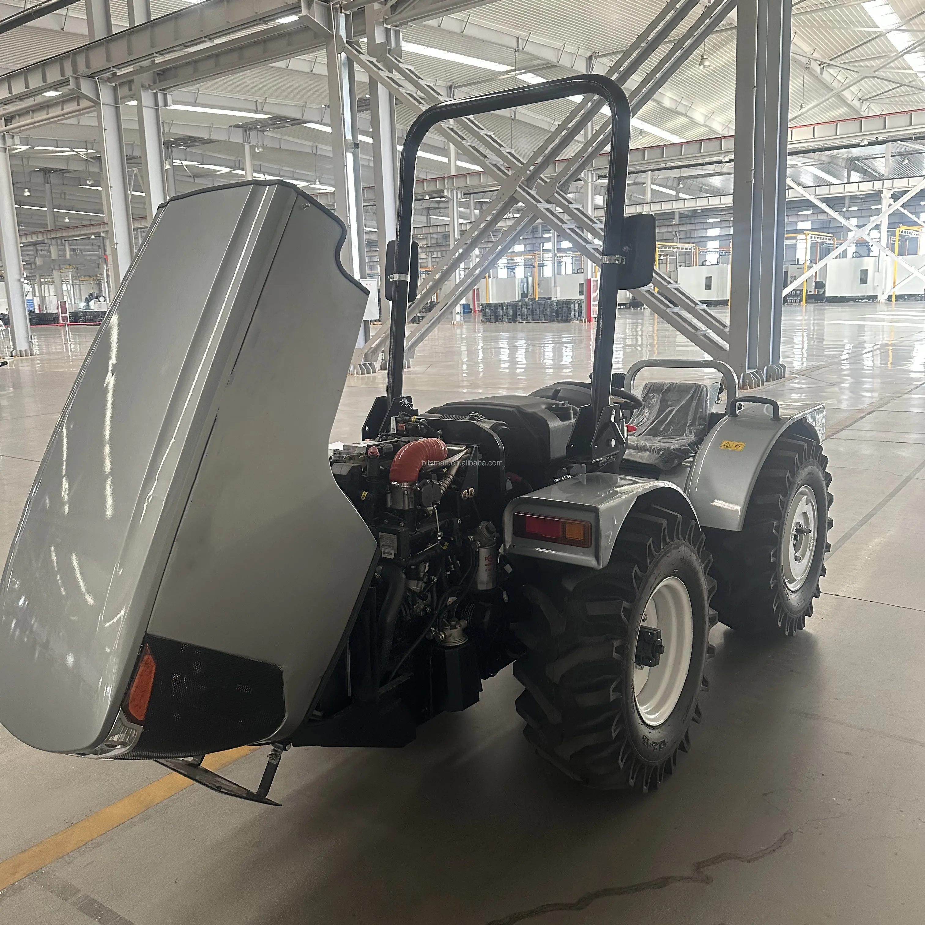 Bsm604u New Design 4x4 60hp Compact Articulated Mini Tractor For Sale ...