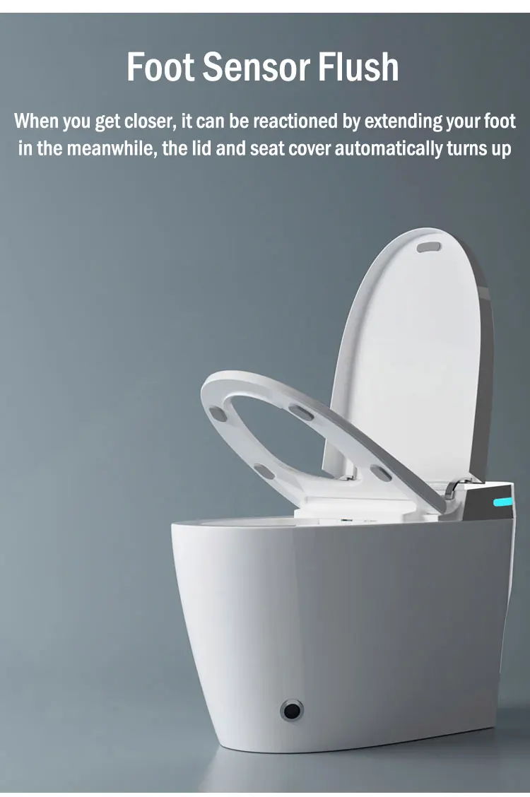 Smart Toilet - Modern Inodoro Foot Sensor Sanitary Ware