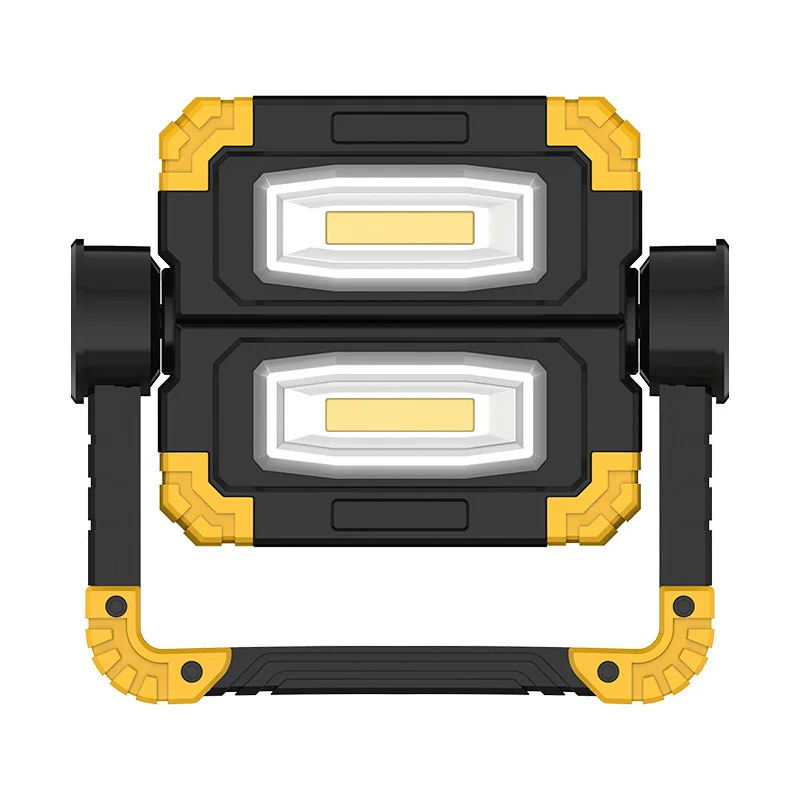 Portable LED Work Light COB 2000LM USB Rechargeable Waterproof Folding ...